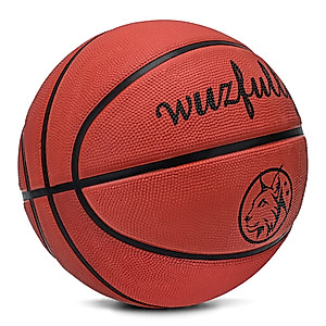 Wuzfully Youth Basketball Size 5 (27.5 Inch) Kids Basketball for Boy and Girls Indoor Outdoor Pool Play Games,Training Basketballs