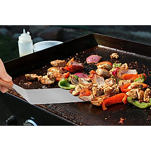 Onlyfire Round Pizza Stone Set for Oven and Grill, Pizza Grilling Tool Kit Including Baking Stone, Pizza Peel, Pizza Shovel and Cutter, Ideal for Baking Crisp Crust Pizza, Bread and More