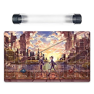 Ygomat MUTO Trading Card Game OCG CCG Playmat TCG Duel Mat Free Best Tube/Bag (B_Add Playzones + Tube)