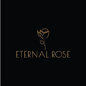 Eternal Rose 24k Gold Real Rose Flower Women's Dangle Drop Earrings (Thanksgiving Bouquet)