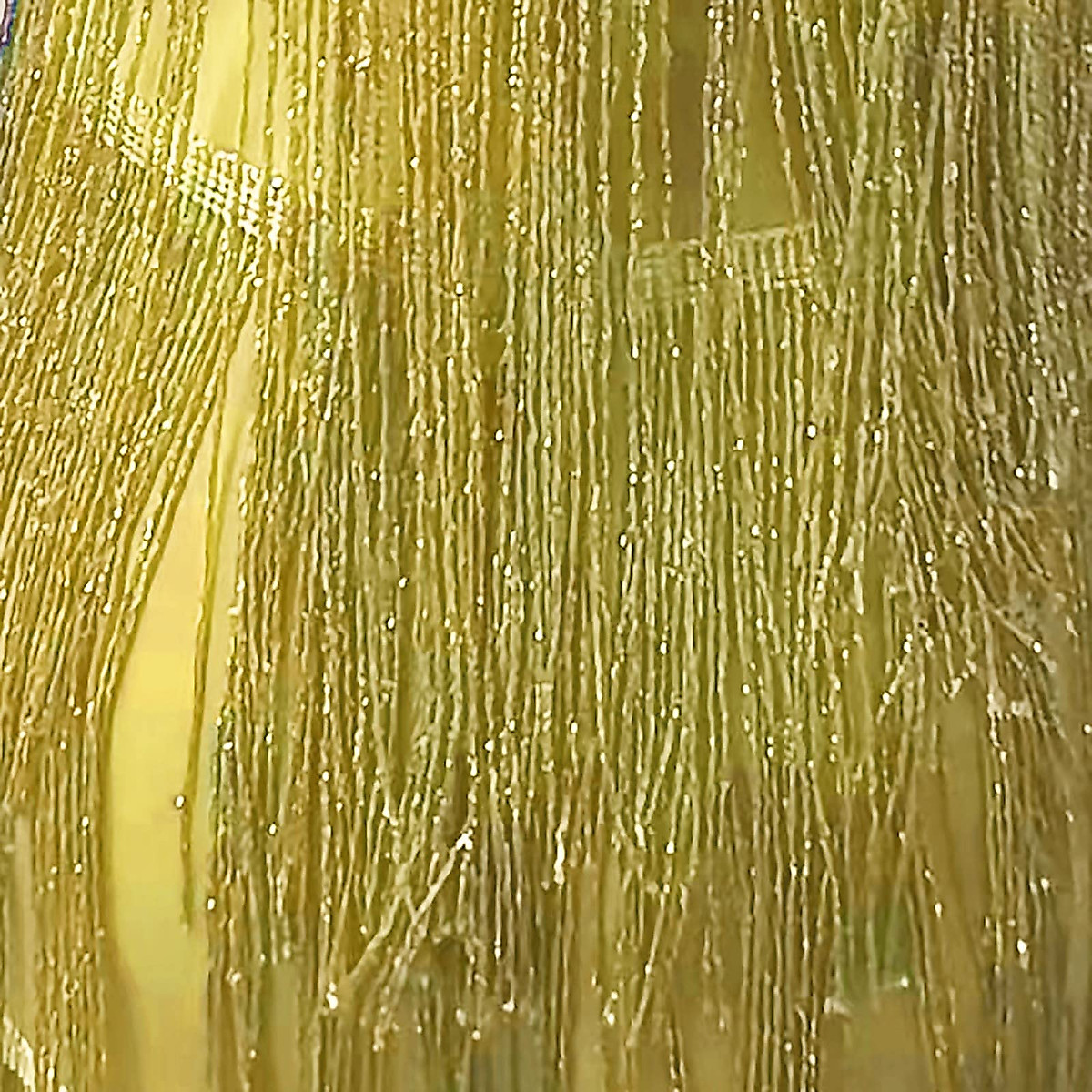 Formal Dresses for Women Evening Party Women's Fashion Sexy Sleeveless Sleeveless Halter Tassel Sparkling Party Cocktail Gold