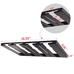 CUKE2BEET 16.5 Inch Stainless Steel Wine Glasses Rack Under Cabinet Stemware Rack, Wine Glass Holder Rack Wine Glass Storage Hanger for Cabinet Kitchen Bar