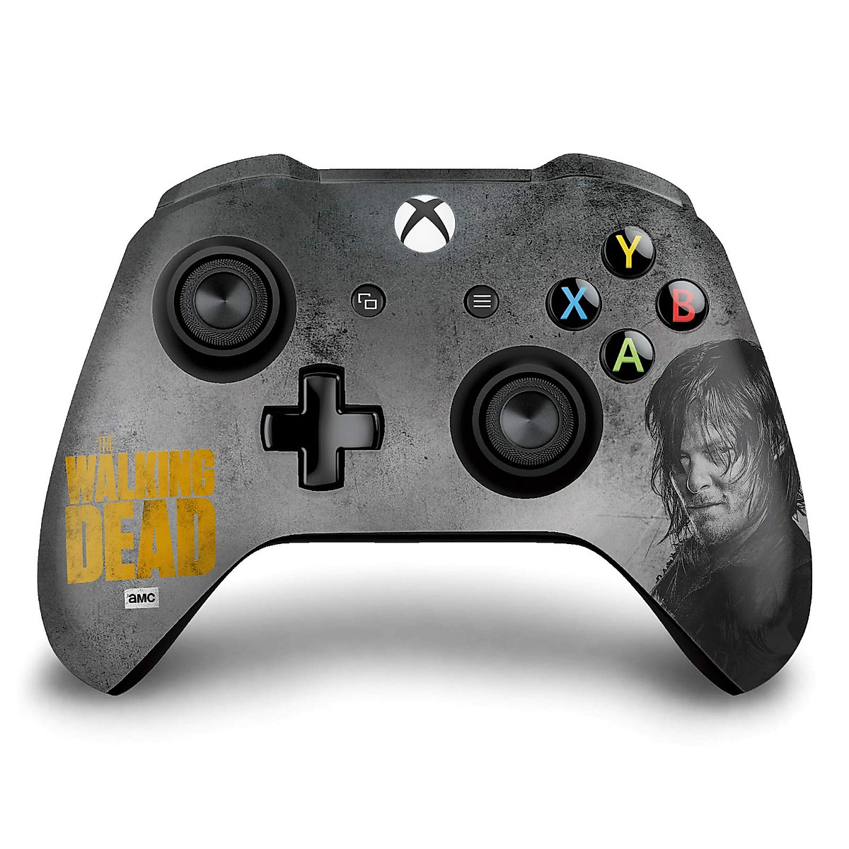 Head Case Designs Officially Licensed AMC The Walking Dead Daryl Double Exposure Daryl Dixon Graphics Vinyl Sticker Gaming Skin Case Cover Compatible With Xbox One S / X Controller