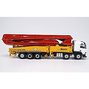 SANY 62m x Foot Concrete Pump Truck 1/50 DIECAST Model