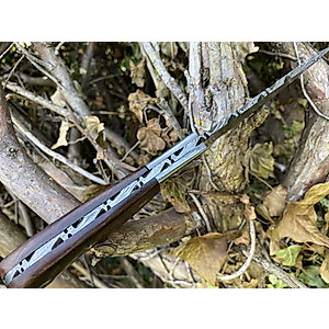 Perkin Knives - Handmade Damascus Hunting Knife - Beautiful Camping Knife - Full Tang