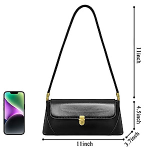 Shoulder Bag Small Bag for Women Shoulder Tote Handbag Hobo Handbag Fashionable for Women，Leather Vintage
