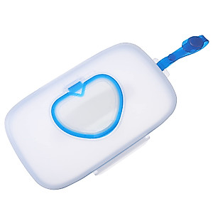 Baby Wipes Dispenser Case Travel Tissue Dispenser Portable Baby Wipe Dispenser Refillable Baby Wipe Diaper Wipe Case for Travel Home Office Pouch Cars Diaper Wipe Holders