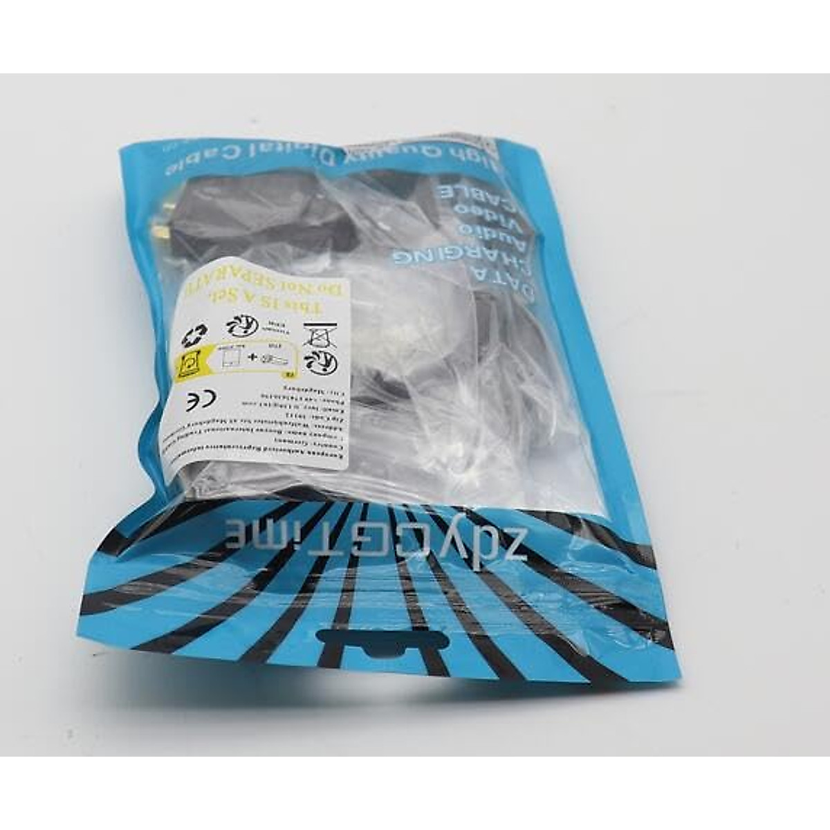 zdyCGTime RJ45 to VGA Cable, VGA 15-Pin Port Female&Male to RJ45 Female Cat5/6 Ethernet LAN Console for Multimedia Video（15CM/6Inch） 2Pack