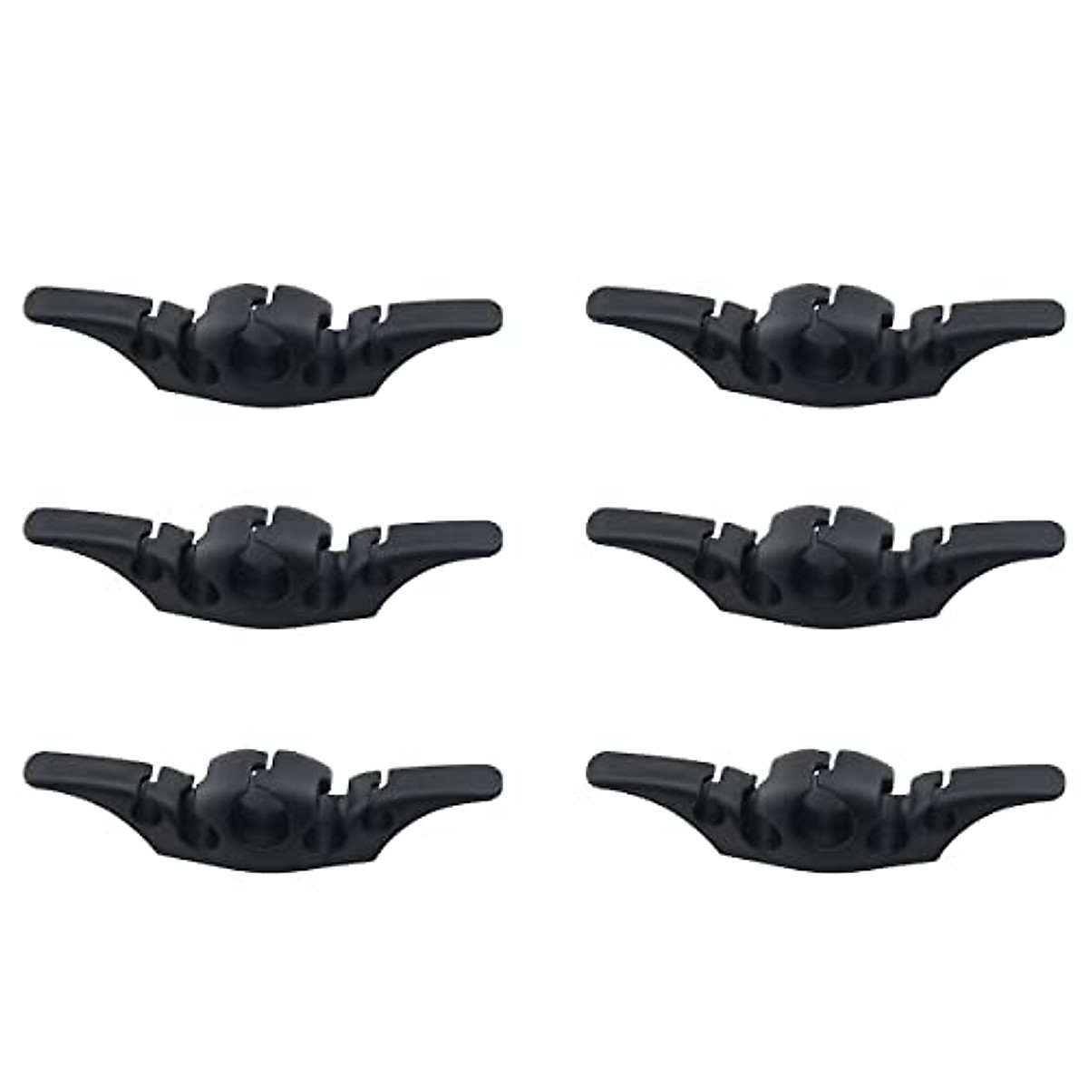 Power Cord Wrapper ZCZQC 6pcs Cord Wrapper for Appliances Black Rubber Kitchen Cord Organizer Compatible with Stand Mixer, Air Fryer, Coffee Maker, Toaster, Oven
