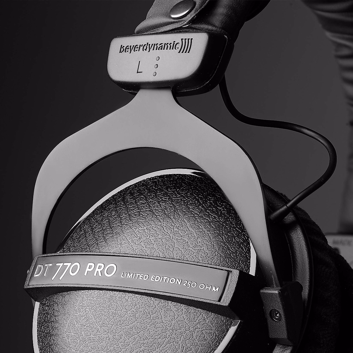 Beyerdynamic DT 770 Pro 250 ohm Professional Studio Headphones (Limited Black Edition) (Renewed)