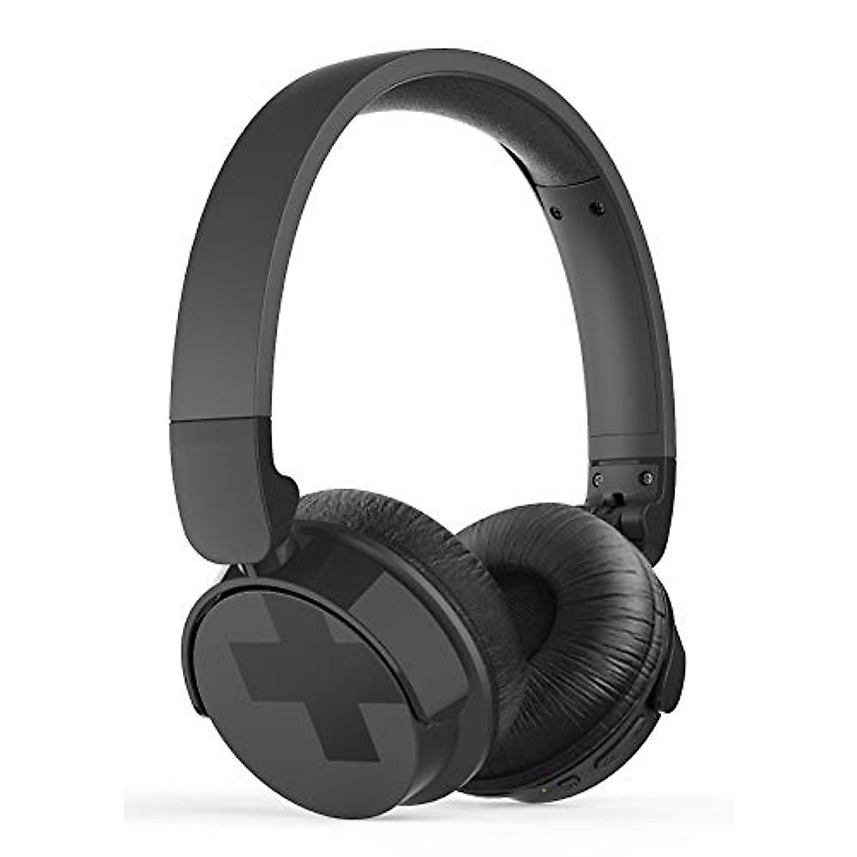 Philips Bass+ BH305 Wireless Bluetooth Active Noise Cancelling Lightweight Stereo Headphones with Up to 18 Hours of Playtime - Black (TAPH305BK)