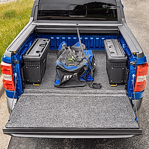 UnderCover SwingCase Truck Bed Storage Box | SC201D | Fits 1999 - 2014 Ford F-150 Drivers Side , Black