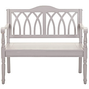Safavieh American Homes Collection Benjamin Grey Bench