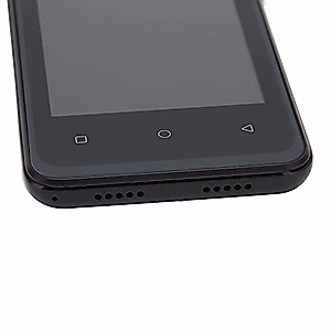 Dual Card Smartphone, MTK6572 Multi Language Support 2200mAh Removable Battery High Cost Performance 512MB RAM 4GB ROM Smartphone Black for Home (US Plug)