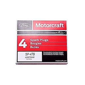 MAS Set of 10 Ignition Coil Pack Yellow DG508 Curved Boot & Motorcraft Spark Plug SP479 Compatible with Ford F150 F250 Expedition E150 Lincoln Replacement for FD503 DG457 C1417