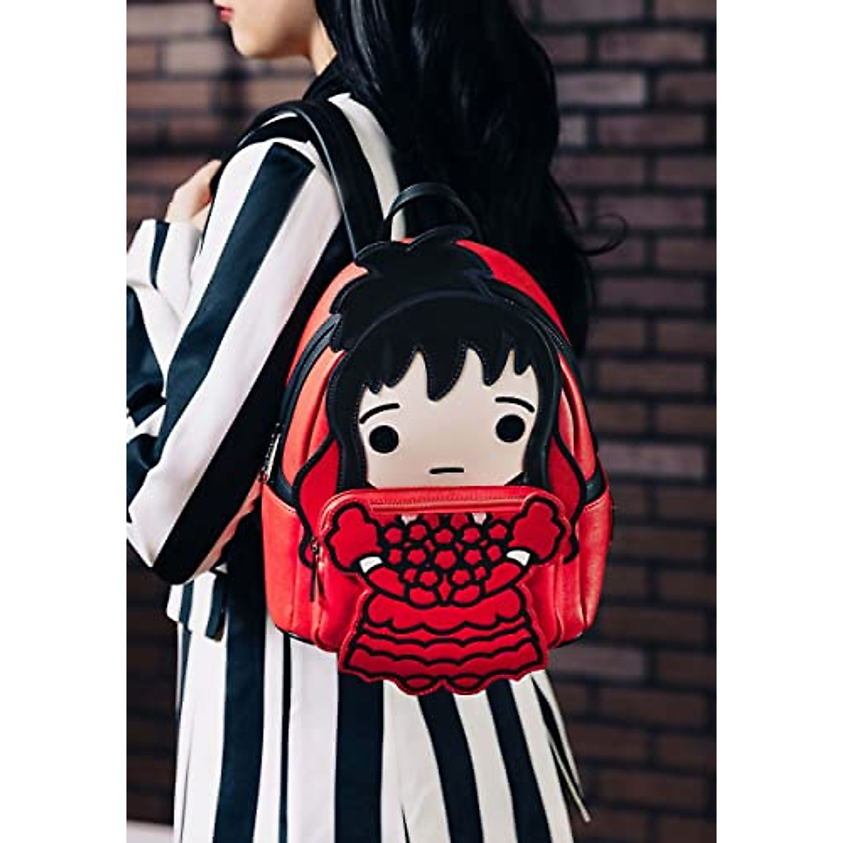 Loungefly Beetlejuice Wedding Lydia Mini Backpack Standard