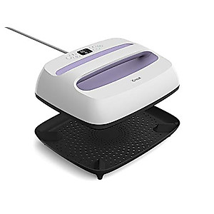 Cricut EasyPress 2 Heat Press Machine (12 in x 10 in), Ideal for T-Shirts, Tote Bags, Pillows, Aprons & More, Precise Temperature Control, Features Insulated Safety Base & Auto-Off, Lilac