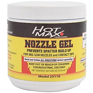 Hot Max 23110 Anti-Spatter Nozzle Gel, 16-Ounce