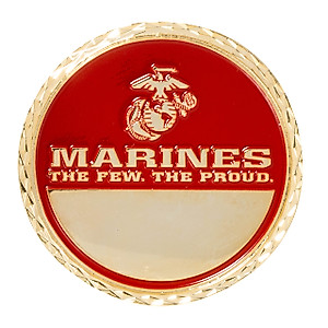 United States Marine Corps USMC Master Gunnery Sergeant Rank Challenge Coin