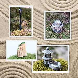 Mini Zen Garden Accessories, Outdoor Fairy Garden Miniatures, Sandbox Decorations, Zen Tray Items, Terrarium Ornaments, Dollhouse Supplies, Desk Top Figurines, Bonsai Decorative Craft Tools Kit