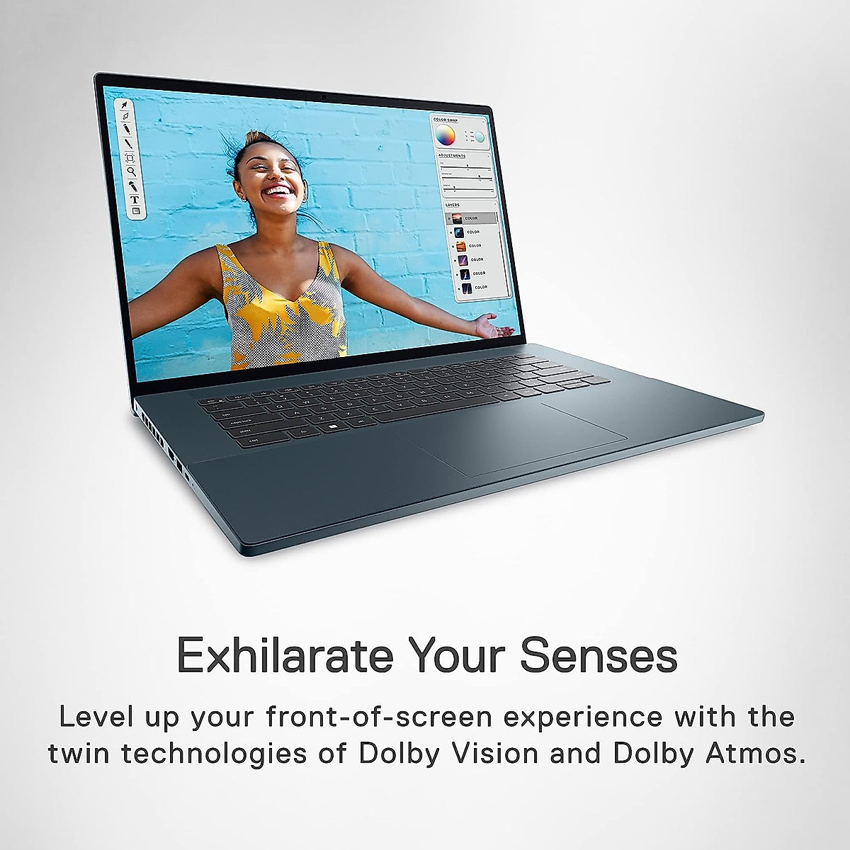 Dell Inspiron 16 Plus Laptop, 16.0'' 3K (3072x1920) 16:10 Display, Intel Core i7-12700H (up to 4.70 GHz), NVIDIA GeForce RTX 3050Ti Graphics, 16GB DDR5 RAM, 512GB SSD, Windows 11 Home, Dark Green