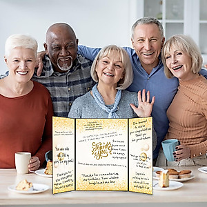 Sutjxc Thank You Party Guest Book Alternative Signature Certificate,Signature Thank You Sign,Retirement Office Party Decor, Thanks to Staff Teachers Professors Doctor Nurses Party Decorations