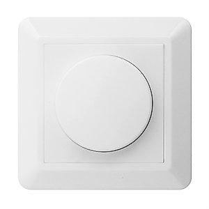 LAZIRO CE Approved 200W LED Dimmer Switch Phase Cut/Off Bottom Brightness Adjustable with Knob 100-240Vac Compatible with Trailing Edge (Color : Frame 1, Size : 220-240Vac)