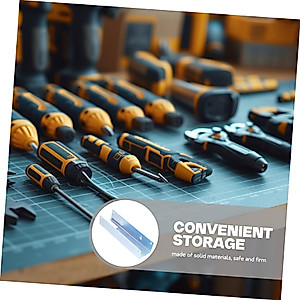 KICHOUSE Power Tool Organizer Garden Tool Organizer Pegboard Hanger for Garage Drill Rack Drill Wall Storage Garage Hanger Power Tool Rack Tool Organizer Rack Tools Stainless Steel Silver