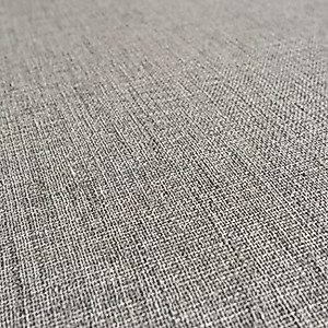 Casa Andrea Milano Modern Large Tweed Fabric U-Shape Sectional Sofa, Double Extra Wide Chaise Lounge Couch