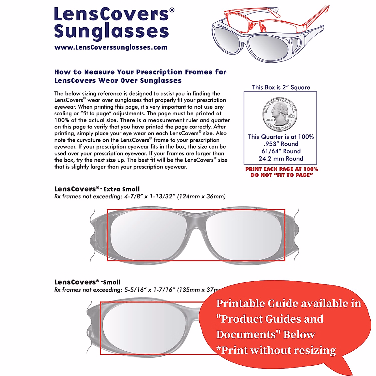 LensCovers Large Polarized Wraparound Sunglasses | Wear Over Sunglasses to Cover Eyeglasses or Prescription Glasses | Black Frame with Smoke Lens; Fitover for Glasses up to 5 3/4'' X 2''