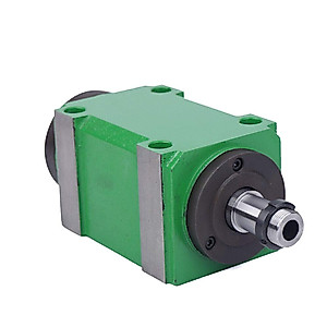 BT30 Collet Chuck Power Head Spindle Power Unit 60mm Cutting/Boring/Milling machine Tool Spindle 1.5kw 2HP Waterproof For Drilling Application (6000 rpm drilling waterproof)