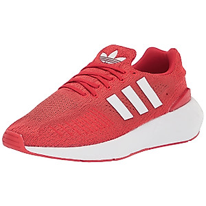 adidas Men's Swift Run 22 Sneaker, Vivid Red/White/Altered Amber, 10