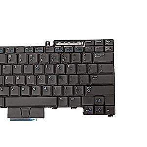 Replacement Keyboard for Dell Latitude E6400 E6410 E6500 E6510 E5410 E5510 E5400 E5500 Precision M2400 M4400 M4500 Series Laptop US Layout
