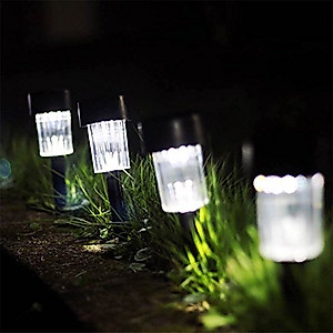 Maggift 12 Pcs Solar Pathway Lights, Landscape Lights for Outdoor, Patio, Yard Deck, Driveway and Garden