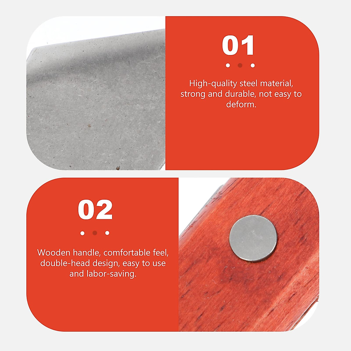 Bark Peeler Tool Felled Draw Shave Knife Bark Removal Tool Straight Drawing Knife Woodworking Tool Log Debarker Tool Bark Peeler Bark Stripping Tool Debarking Tool Gardening Scarping Tool