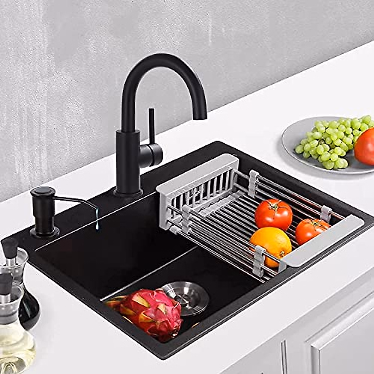 CREA Bar Sink Faucet with kithchen Sink soap