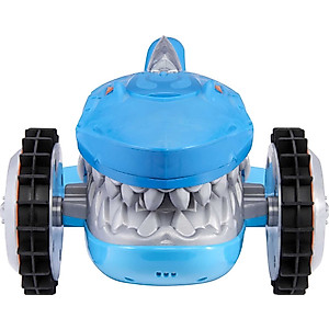 Hot Wheels R/C Supercharged Shark Vehicle, that Races on Land & Water, R/C Chomping Mechanism, Dynamic Steering, for Kids 5 Years Old & Older [Amazon Exclusive]
