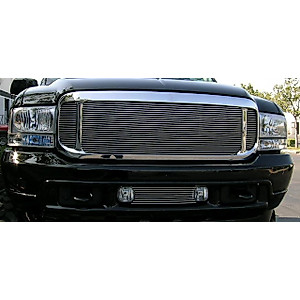 2000-2004 Ford Excursion, 99-04 Super Duty Billet Grille, Polished, 3 Pc look, Insert - PN #20570
