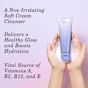 TATCHA The Rice Wash | Soft Cream Cleanser Washes Away Buildup Without Stripping Skin For A Soft, Luminous Complexion | 4 oz