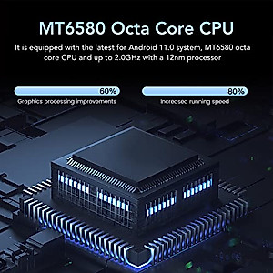 5.0 Inch Smartphones for Android 11.0-1920x1080 HD Touch Screen, Unlocked Cell Phone with Octa Core Processor, 2.4G and 5G WiFi, 5MP + 8MP, 4800mAh Long Lasting Battery