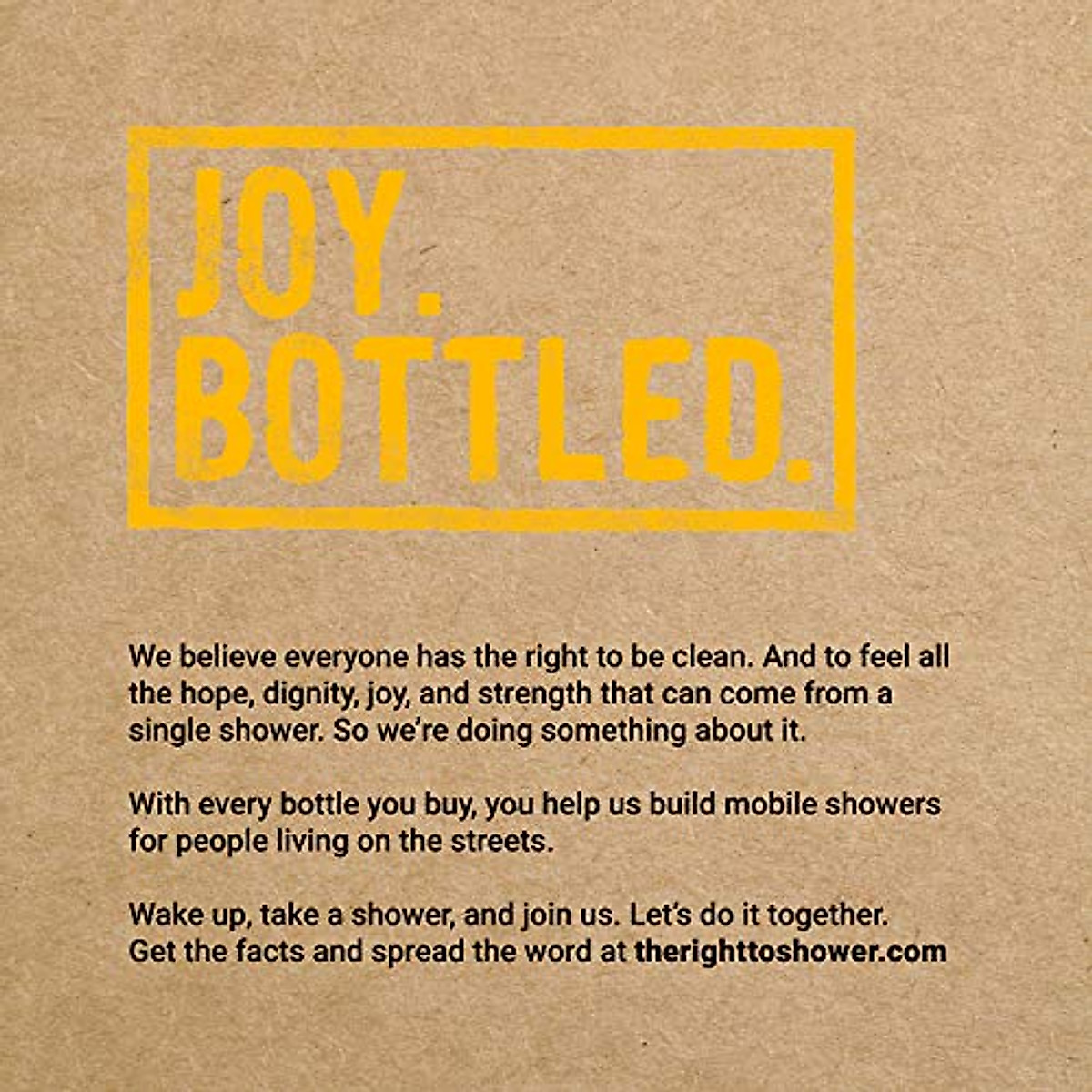 The Right to Shower Joy Shampoo Bar Bar Soap Tangerine and Honeysuckle Vegan oz, tangerine,honeysuckle, 7 Ounce