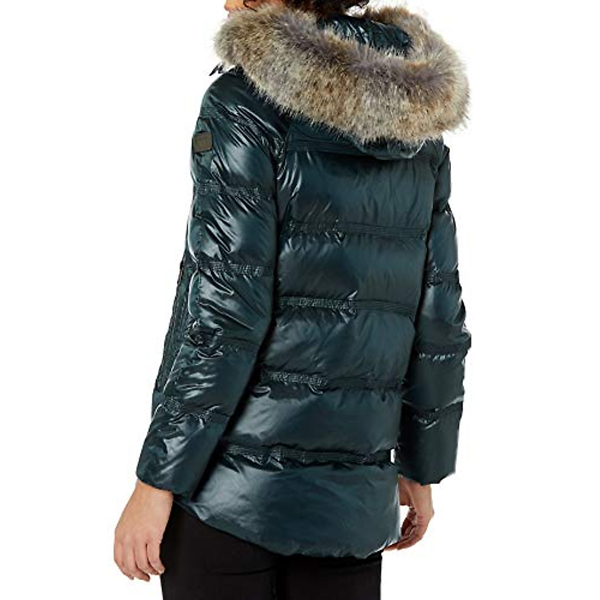 Tumi Women's Luxe Down Parka, Spruce, Large