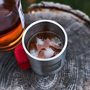 Escape Climbing Crimp Mug | Insulated Stainless Steel Rock Climbing Mug | 9 oz Capacity | Real Rock Climbing Hold Grip |