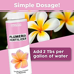 Plumeria Fertilizer for All Frangipani and Tropical Plants, Liquid Plant Food 8 oz (250mL)