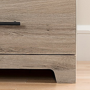 South Shore Primo 6-Drawer Double Dresser, Rustic Oak