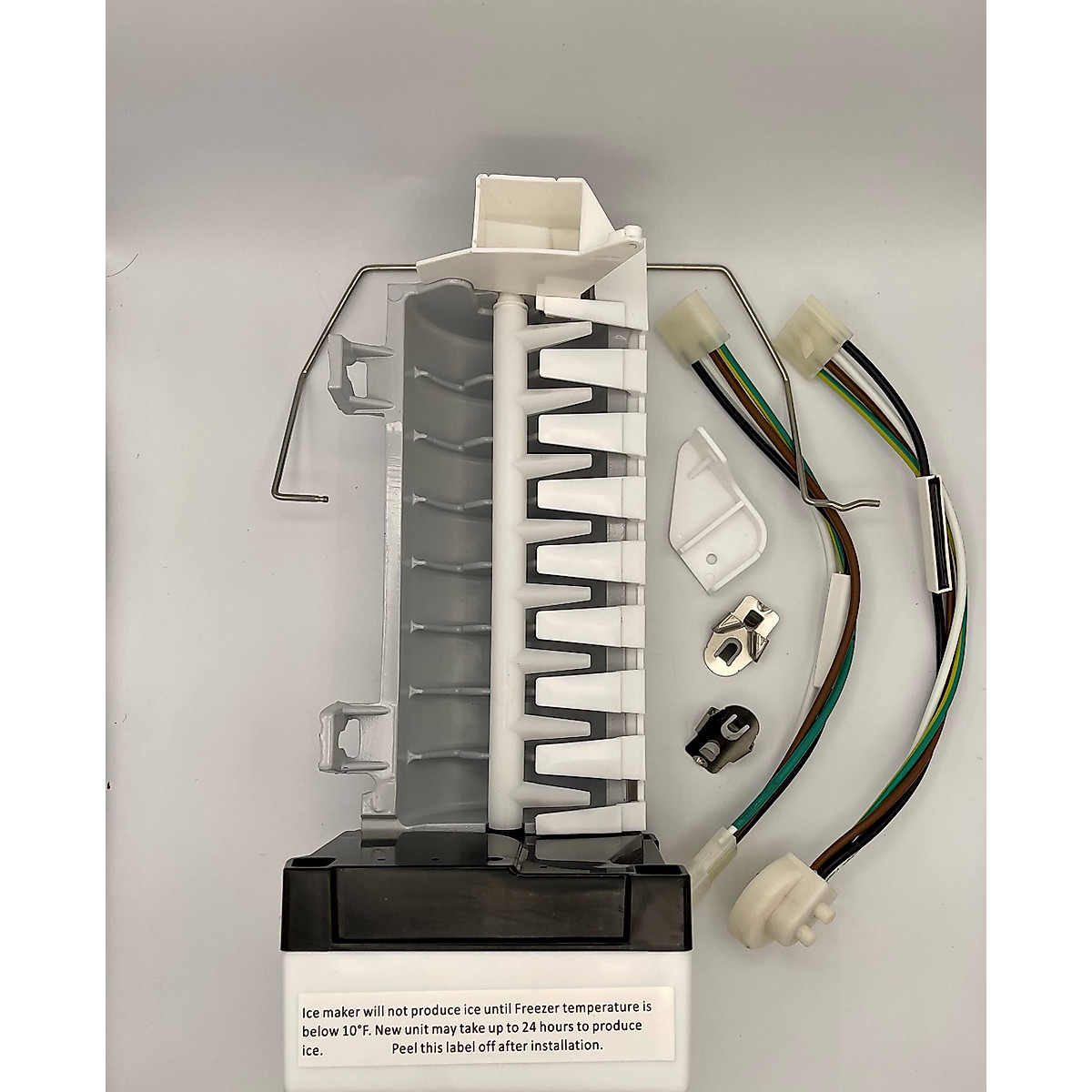 Edgewater Parts W10190966, AP6016628, PS11749920 Ice Maker Compatible with Whirlpool Refrigerator Fits Model# (ASD, BRS, CS2, ED2, ED5, IS2, ID5, MSD, TS2, WSR)