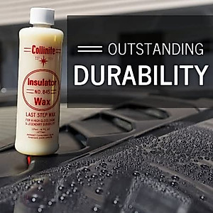 Collinite No. 845 Insulator Wax with Microfiber Towel & Applicator Combo