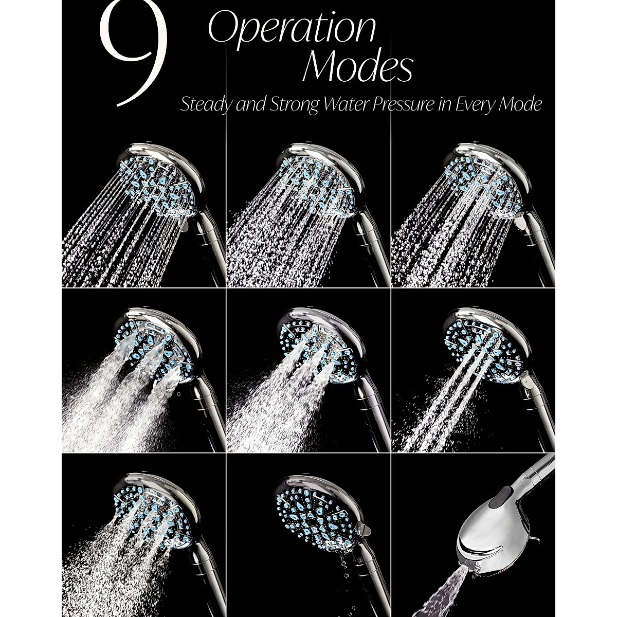 Veken Filtered Shower Head with Handheld