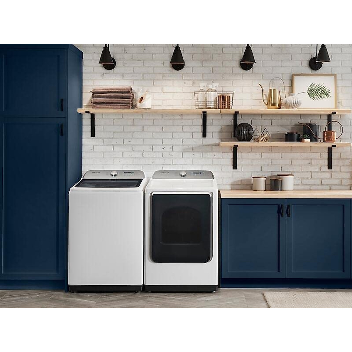 SAMSUNG 7.4 Cu. Ft. White Gas Dryer