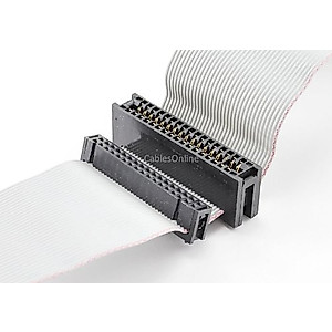 CablesOnline 36 inch Universal Floppy Drive Ribbon Cable for 3.5 or 5.25in Drives, (FF-002)